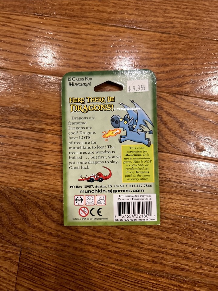 Munchkin dragons mini expansion SJG4235 | eBay