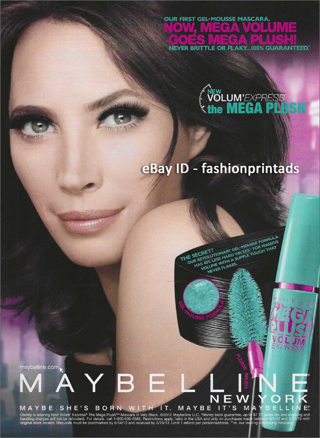 Maybelline Magazine Ad
