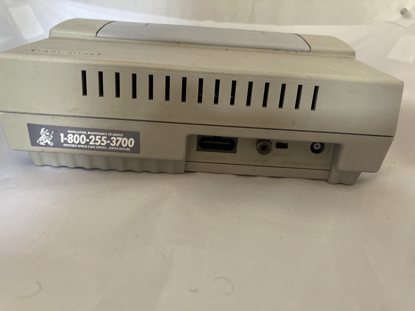 Super Nintendo Console Bundle W/ 5 Games & Controller SNES Console ...