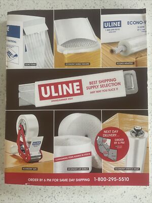 ULINE Catalog Spring Summer 2024 | eBay