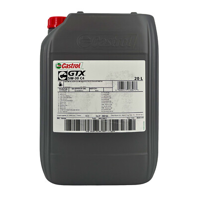 CASTROL GTX 5W-30 C4 Pkw-Motorenöl Renault RN0720, MB 226.51, 20 Litre ...