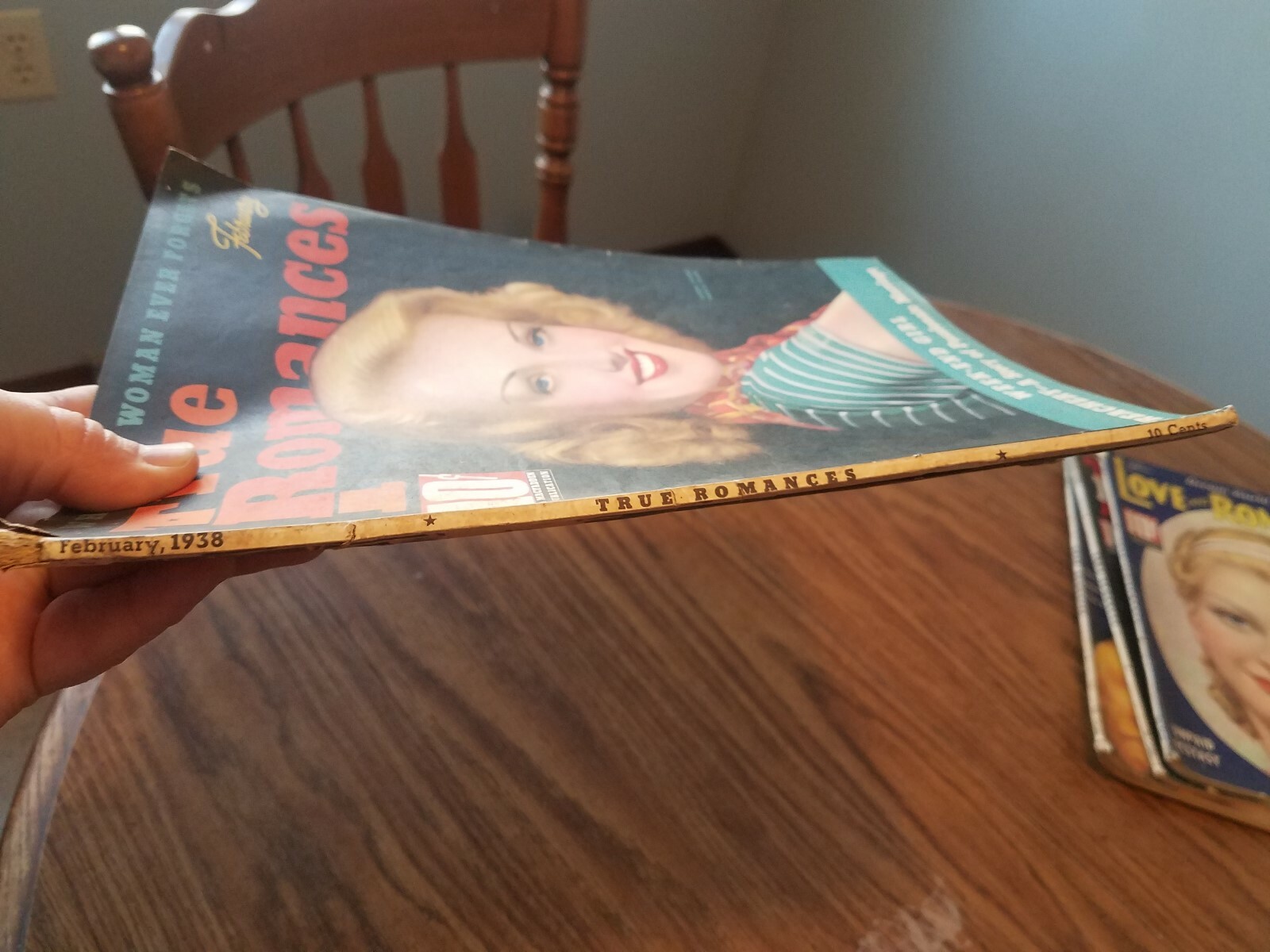 True Romances Magazine Feb 1938 Victor Tchetchet Cover of Sandra Storme ...