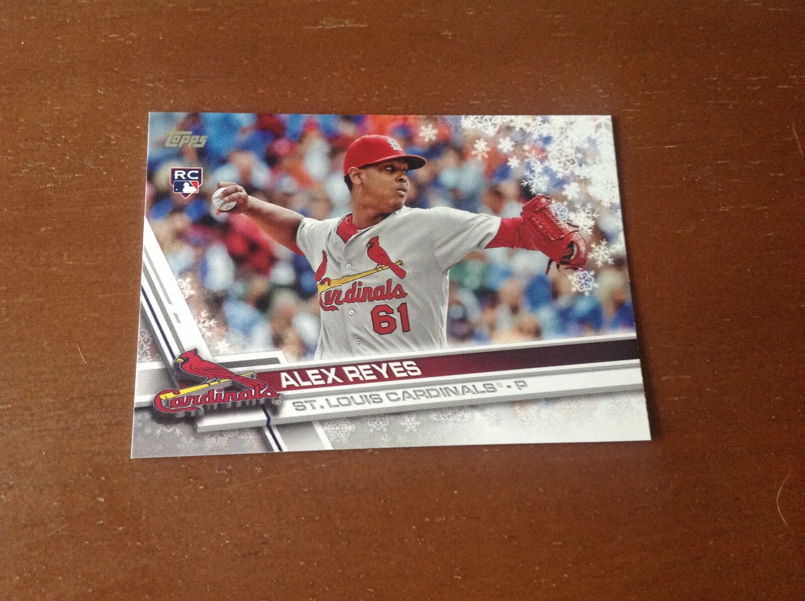 2017 Topps Bowman ALEX REYES rookie holiday archives st louis cardinals ...