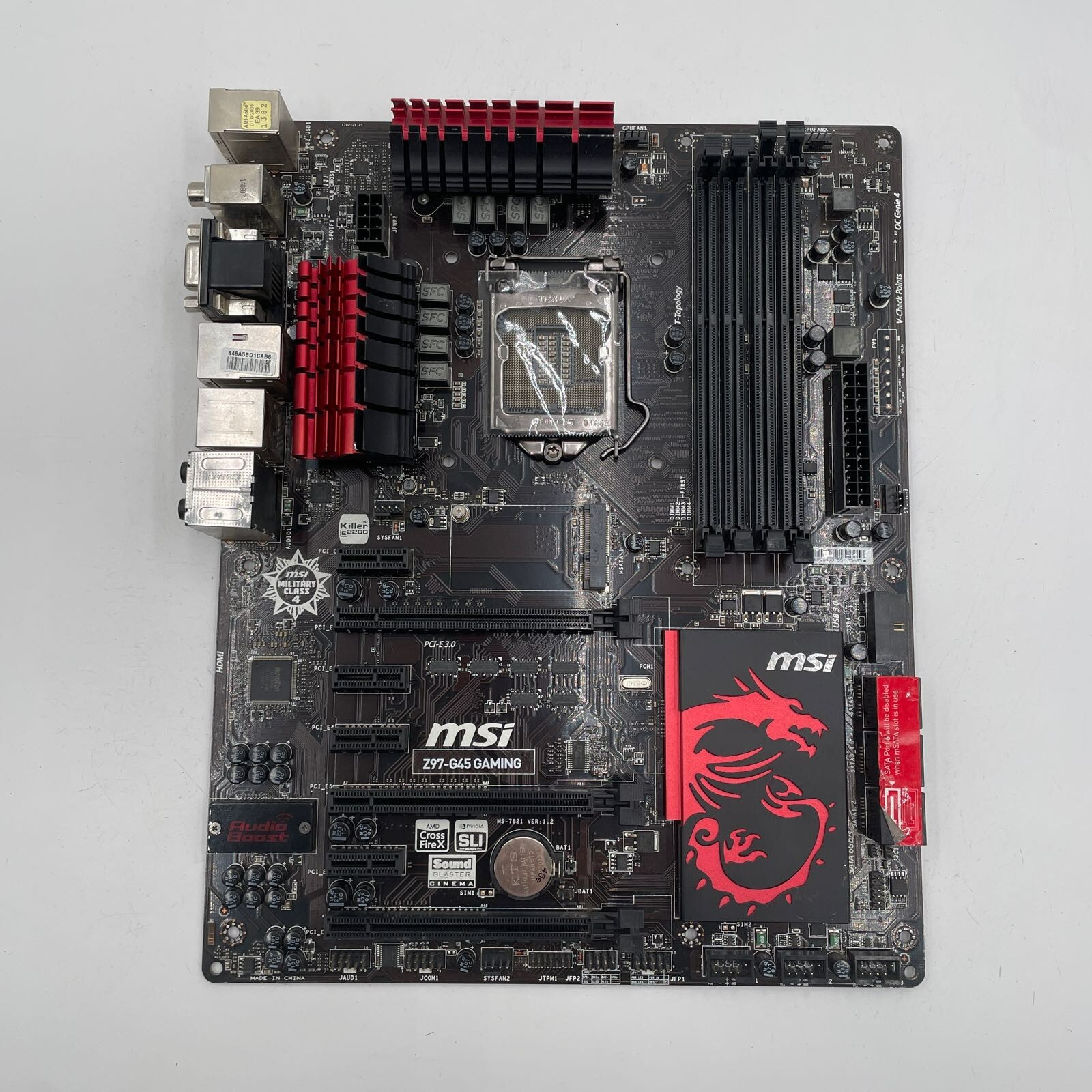 MSI Z97-G45 Gaming Intel LGA1150 DDR3 ATX Motherboard - READ | eBay