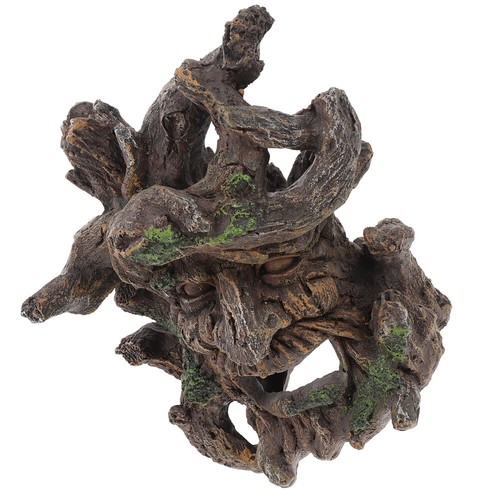 Fish Tank Treant Aquarium Resin Tree Ornaments Accessories Crafts | eBay