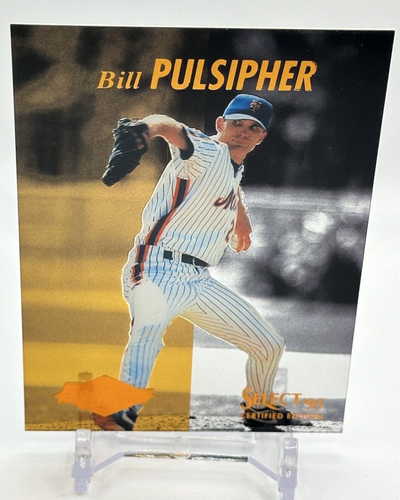 Select ‘95 Certified Edition Rookie BILL PULSIPHER NY Mets MLB Card ...