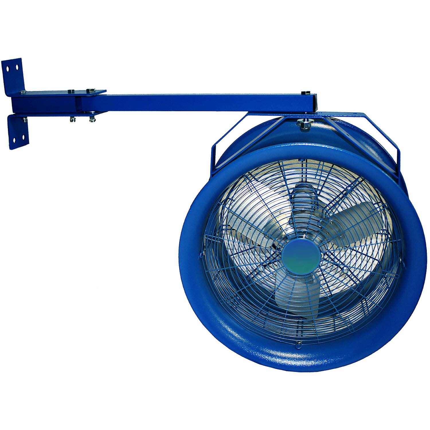18" Loading Dock Fan - 3,800 CFM - 115 Volt - 1 Phase - 2,700 sqft - 80 ...