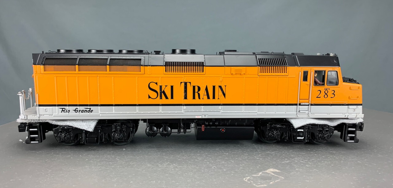 MTH Premier 20-2715-1 F40PH Diesel Rio Grande Ski Train #283 Proto ...