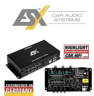 Esx D68sp Digital Dsp 6-Channel Signal Processor with 8-Channel Output ...