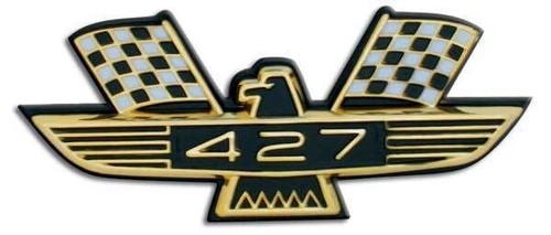 427 Front Fender Emblem 1963 1964 Ford | eBay