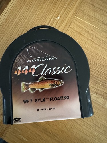 Cortland 444 Classic WF #7 Sylk Fly Line Fly Fishing Line | eBay UK