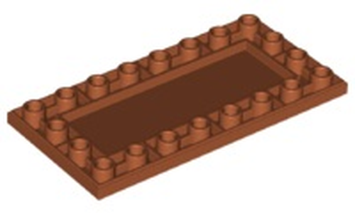 Lego Tile, Modified 4 x 8 Inverted with Studs on-83496-Farbauswahl ...