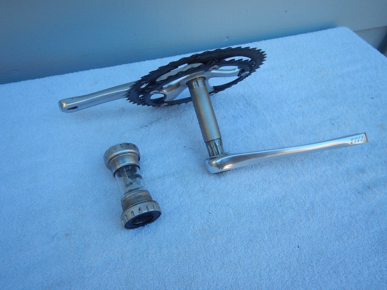 Bontrager Race Lite 170 Giga X Pipe Cranks Crankset GXP 130BCD w/BB ...