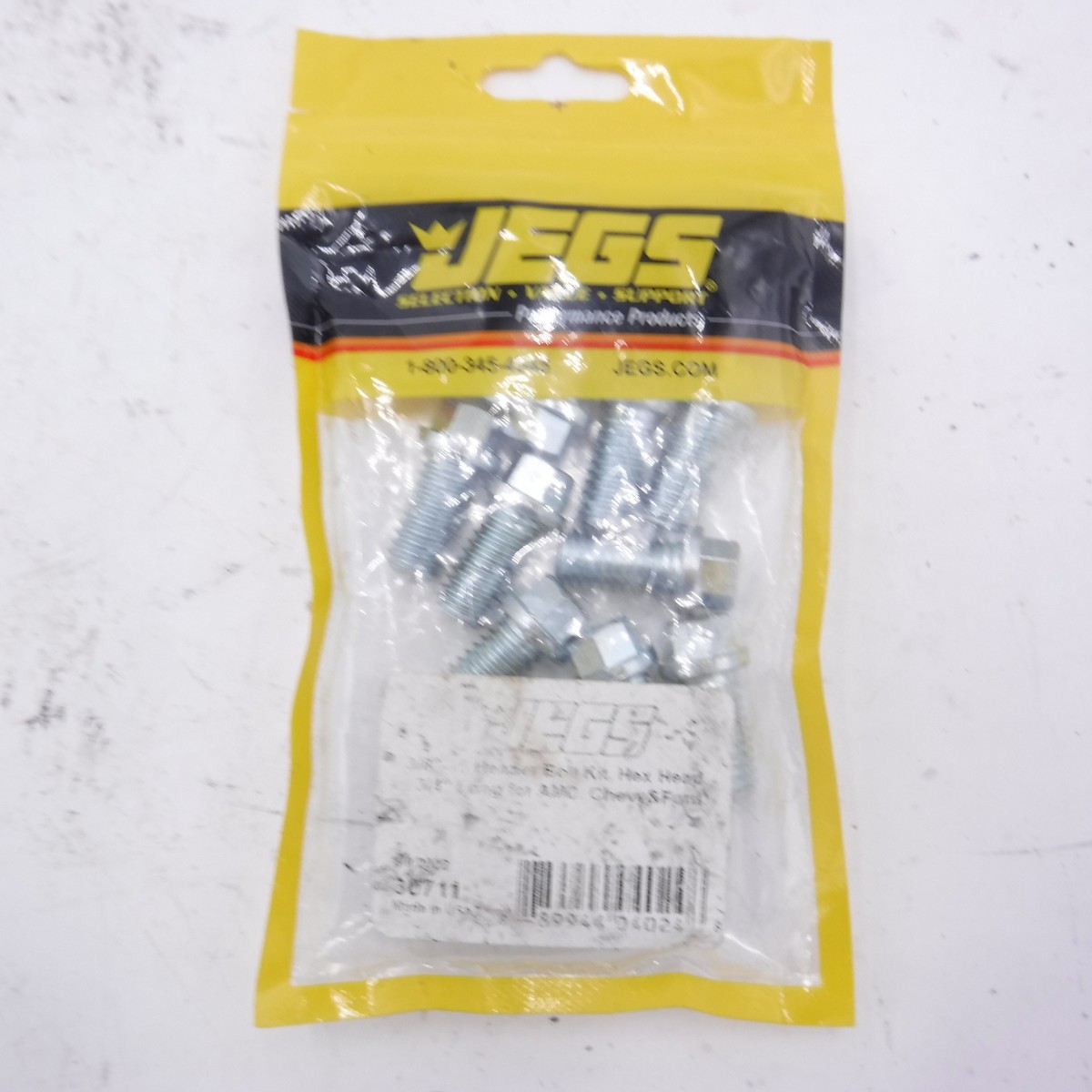 Big Block Chevy Intake Manifold Bolt Kit 3/8-16 X 1-1/4 JEGS Intake ...