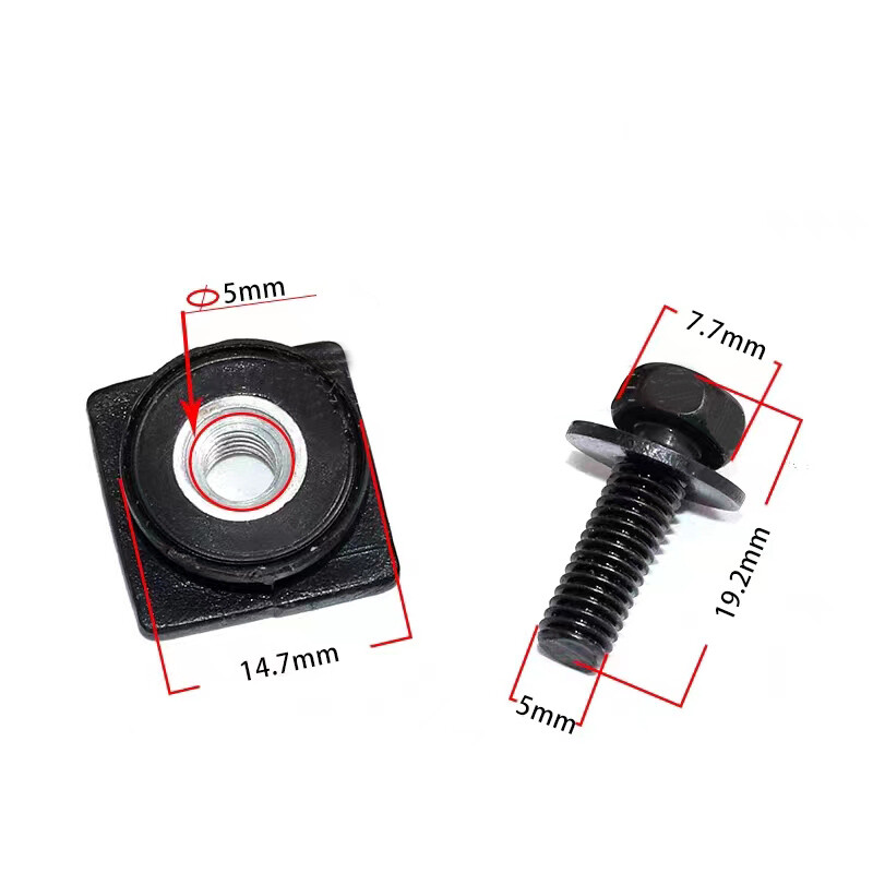 5 Car Rear Tailgate Spoiler Screw Grommet Clips for Honda Hrv | eBay