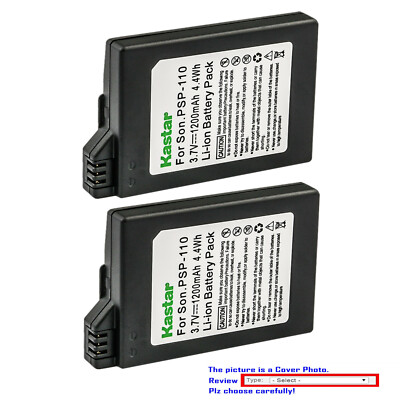 Kastar Replacement Battery Pack for Sony PSP-3001 PSP-3002 PSP-3003 PSP ...