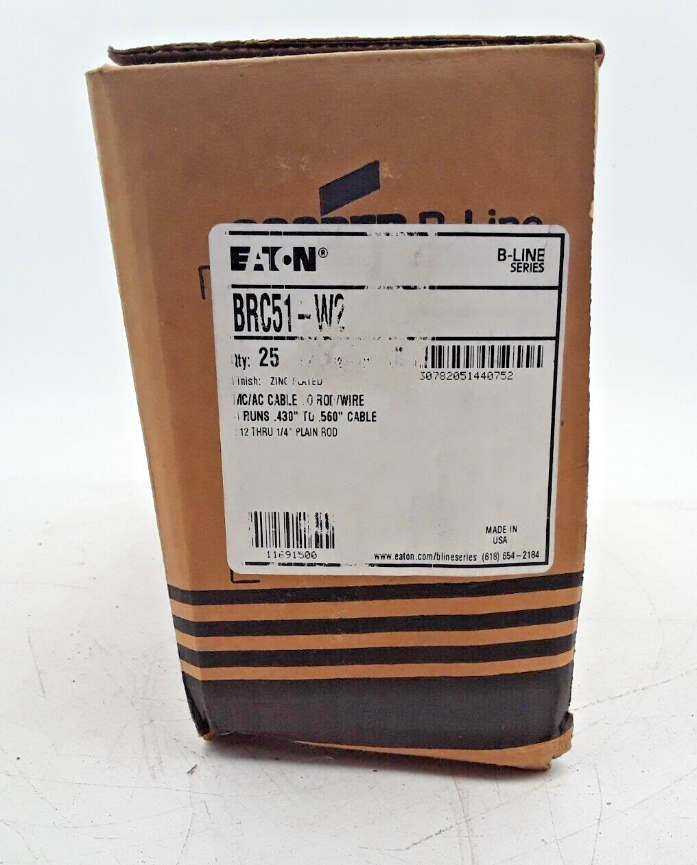 Eaton B-Line BRC51-W2 MC/AC Cable Support (Box of 25) | eBay