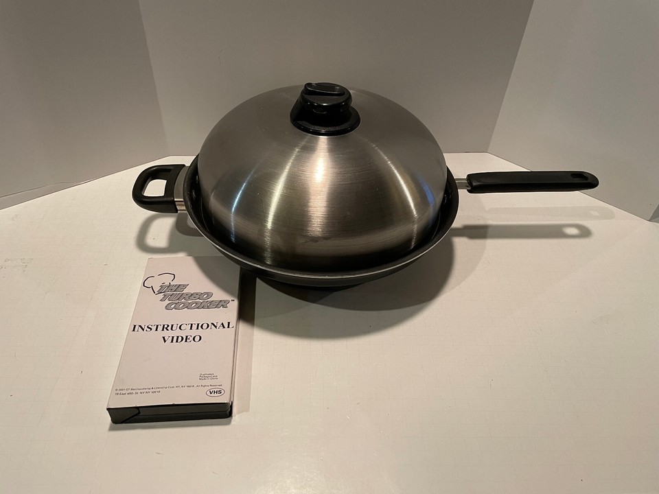 Turbo Cooker All-in-One Stainless Steel Pan Cooking System | eBay