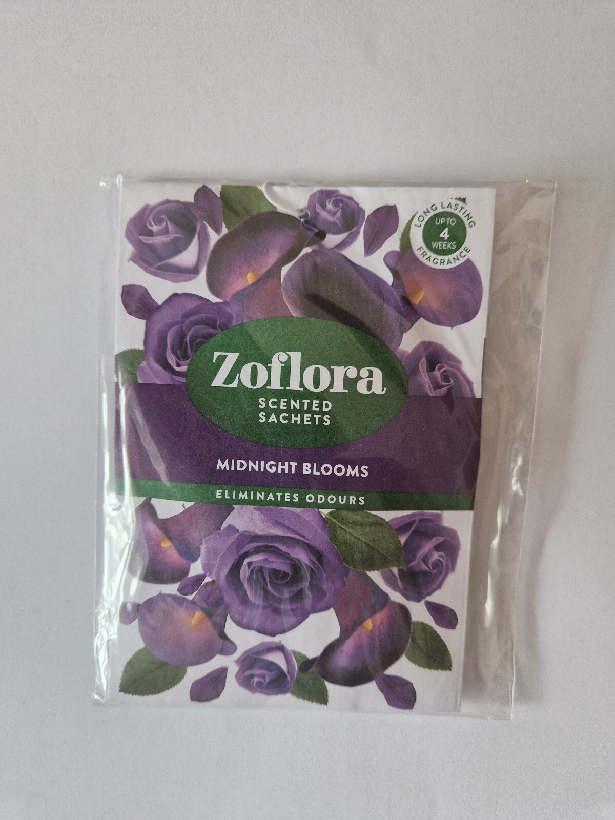Zoflora Scented Sachets 2pk Eliminates Odours Fresh Linen,Rhubarb ...