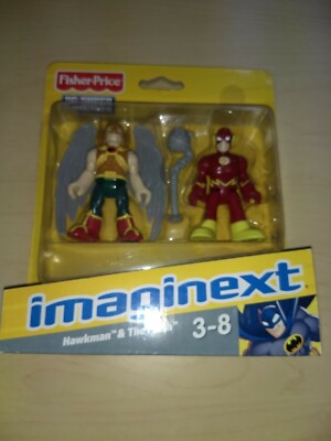 Fisher Price Imaginext DC Super Friends - Hawkman & The Flash - New ...