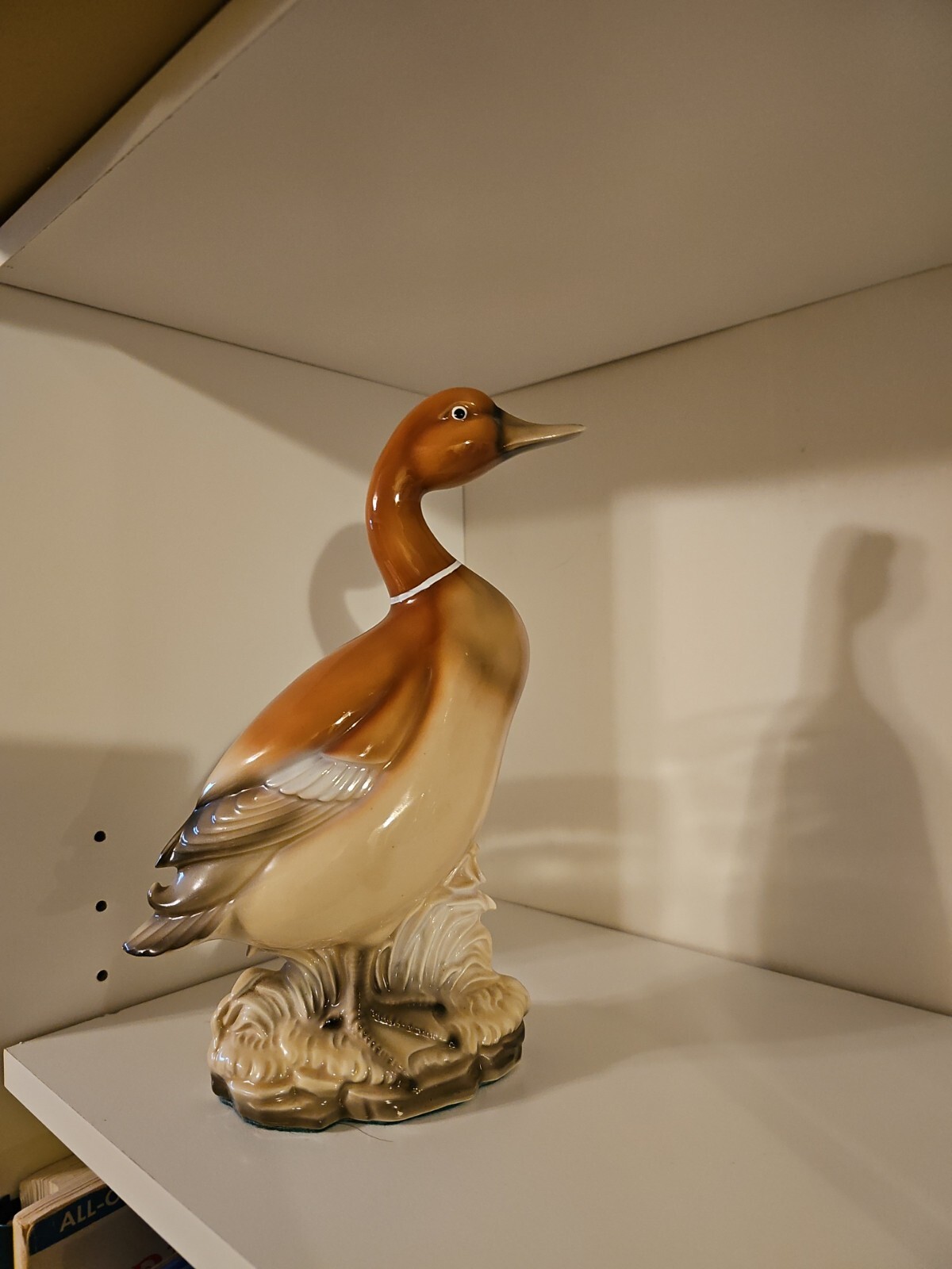 Vintage ceramic duck figurine 10.5 in Tall | eBay