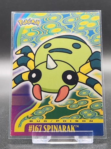 2001 Topps Pokemon - Johto Spinarak #167 - Blue Logo | eBay