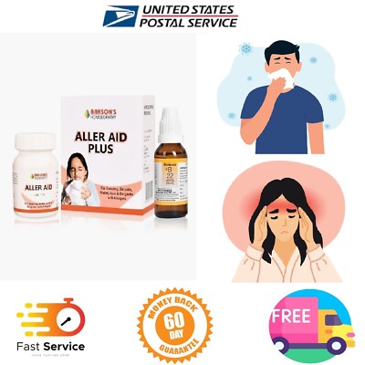 Bakson Homeopathic ALLER AID PLUS Combo Pack [ALLER AID 75tabs + B22 ...