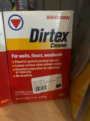 New Savogran 10601 Dirtex General Purpose Cleaner Powder 1 Lb ...