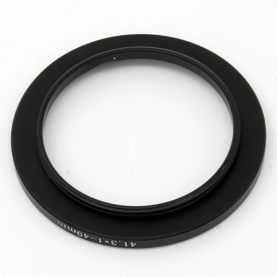 M41.3 41.3mmx1 to M49 49mmx0.75 Thread 41.3-49 Camera Lens Adapter Ring ...