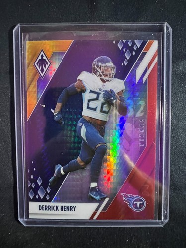 2021 Phoenix Football Fire Burst Parallel Derrick Henry #99 Titans | eBay