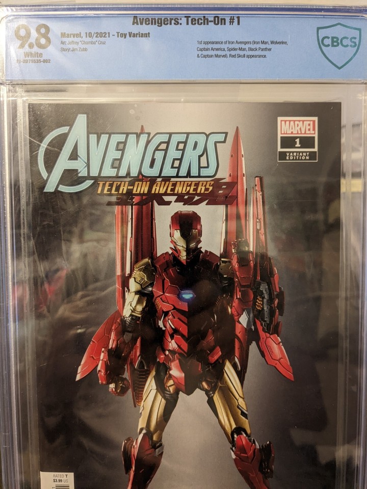 Avengers: Tech-On #1 (2021) 9.8 NM/M - Photo Variant Cover | eBay