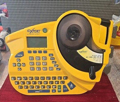UNTESTED ,TURNS ON Brady IDXPERT Handheld Labeler keyboard layout xc ...