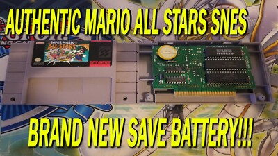 Super Mario All Stars SNES - Super Nintendo Authentic Brand New Save ...