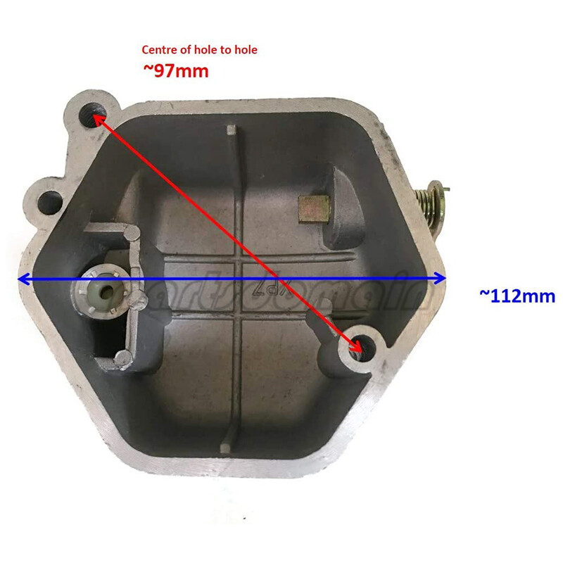 For Generator Yanmar Engine 186F L40AE 114650-11950 Bonnet Assy head (2 ...