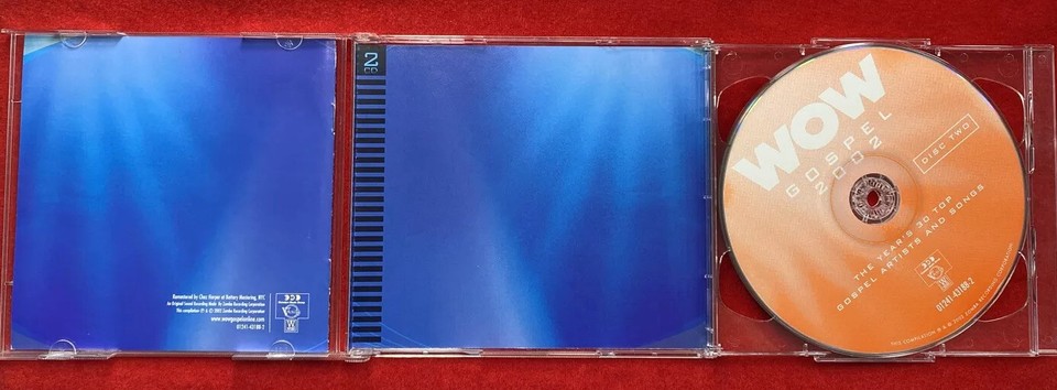 WOW Gospel 2002 by Various Artists (CD, Feb-2002, 2 Discs, Verity ...