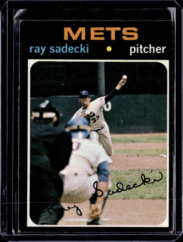 Ray Sadecki 1971 Topps #406 New York Mets | eBay