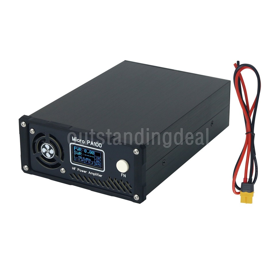 Micro PA100 100W 3.5MHz-30MHz QRP HF Power Amplifier SW Radio Linear ...