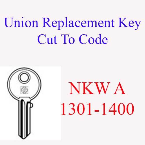 Union Replacement Filing Cabinet Key Cut to Code NKW A 1301-1400 | eBay UK