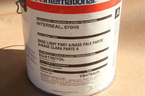 International Interseal 670HS Part A Epoxy 1GL - Base Light | eBay