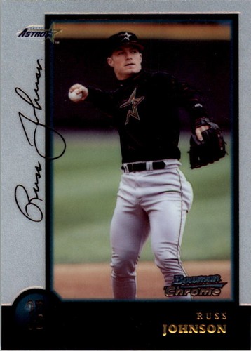 1998 Bowman Chrome Baseball Card #96 Russ Johnson | eBay