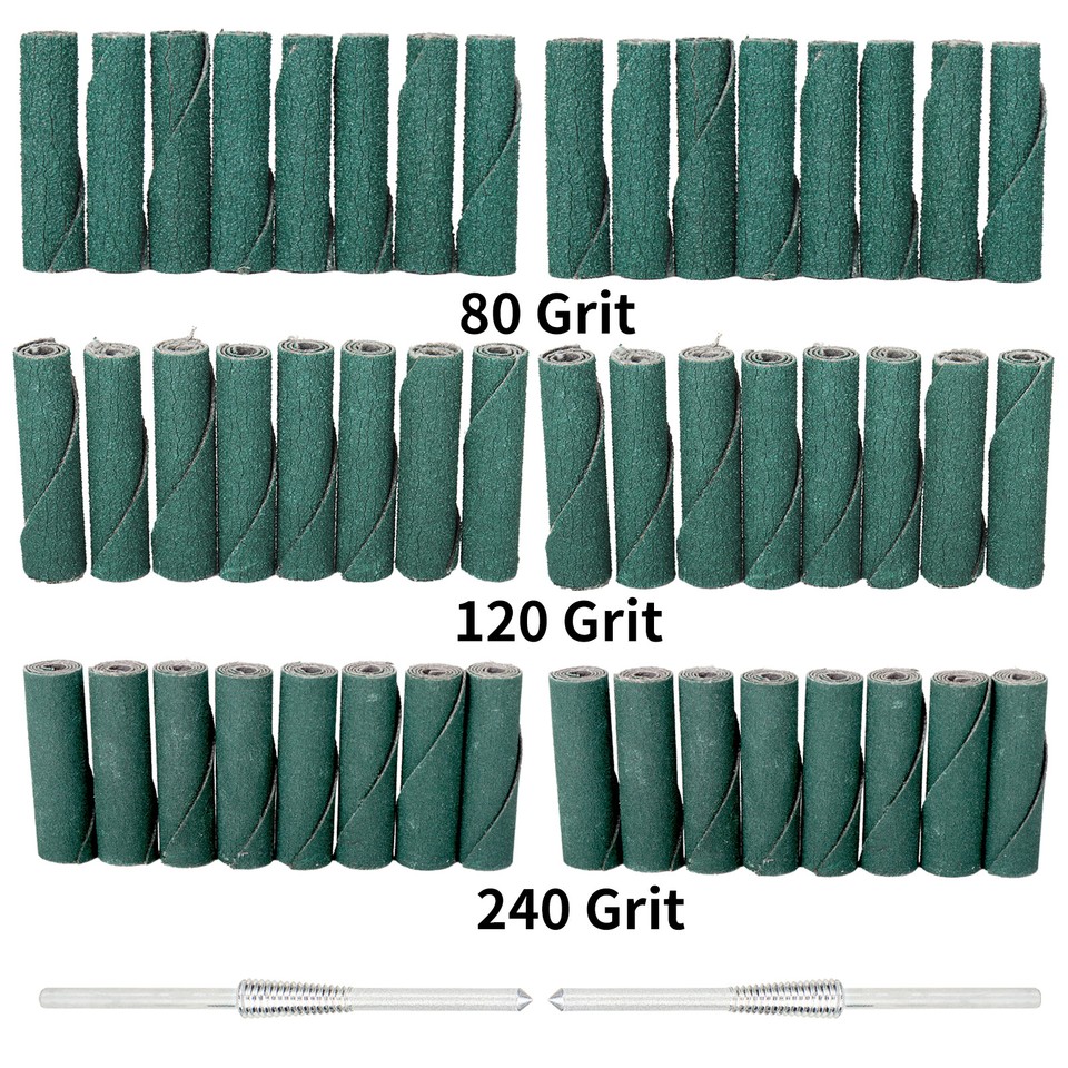 38mm Sanding Cone & Cylinder With 3mm Shank Abrasive Polishing Kit Work ...