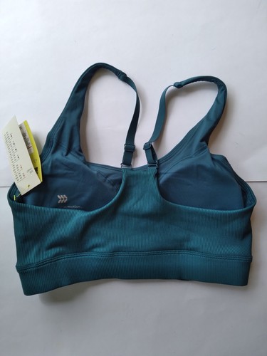 All In Motion Women S Vibrant Blue Light Support Contour Flex Ribbed ...