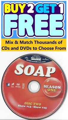 Soap: the Complete Series (DVD) Disc 2 Replace Disc Season 1 Episodes ...