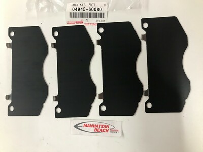 Genuine Toyota FRONT Disc Brake Shim Kit 04945-60080 | eBay