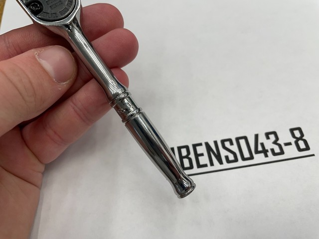 Snap on TM72 Magnetic Bit Driver Ratchet Head Chrome Handle for sale ...