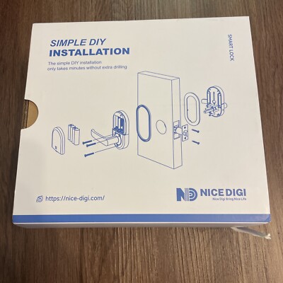 Keyless Entry Door Lock, NICE DIGI Smart Lock for Front Door, Smart ...