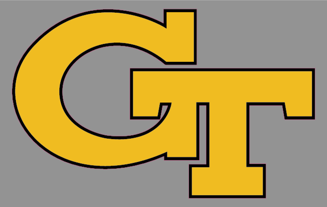 Georgia Tech Yellow Jackets 6" GT Logo Premium Vinyl Decal Bumper ...