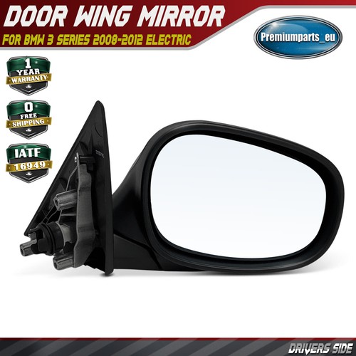 Electric Wing Mirror Drivers Side for BMW 3 Series 08-12 Primed Blue ...