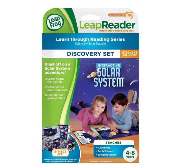 LeapFrog LeapReader Discovery Set Interactive Solar System Works With ...