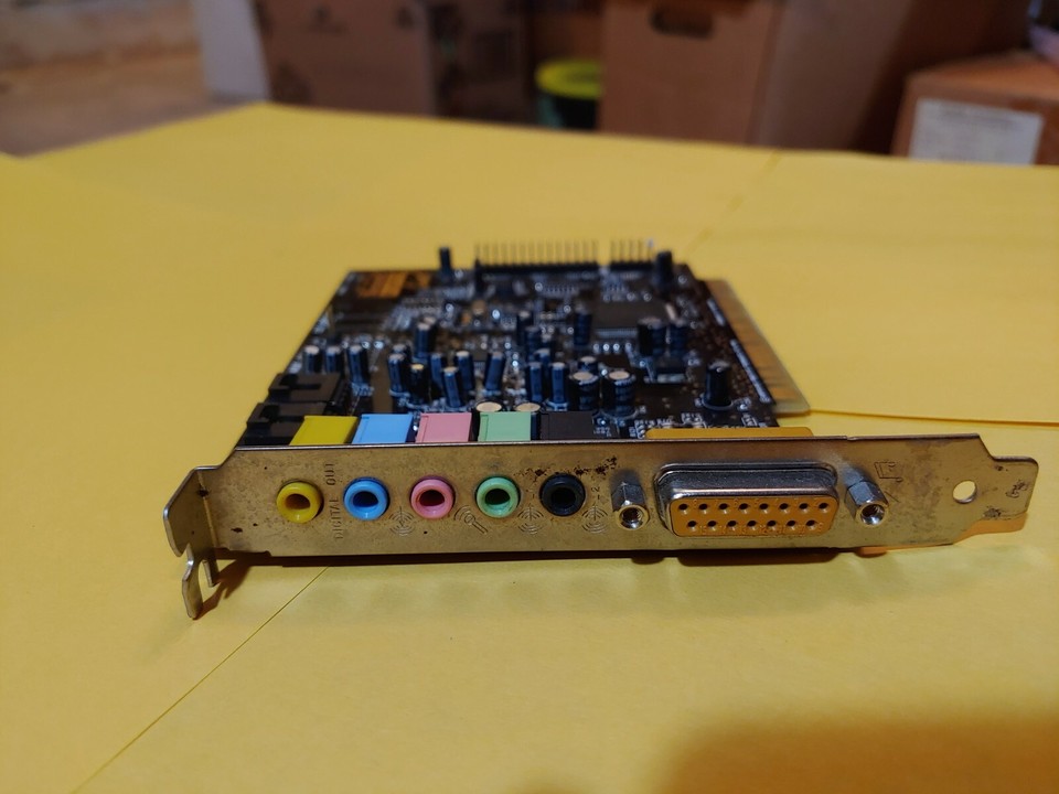 Creative Labs CT4830 Sound Blaster Live! PCI Audio Sound Card Midi Port ...
